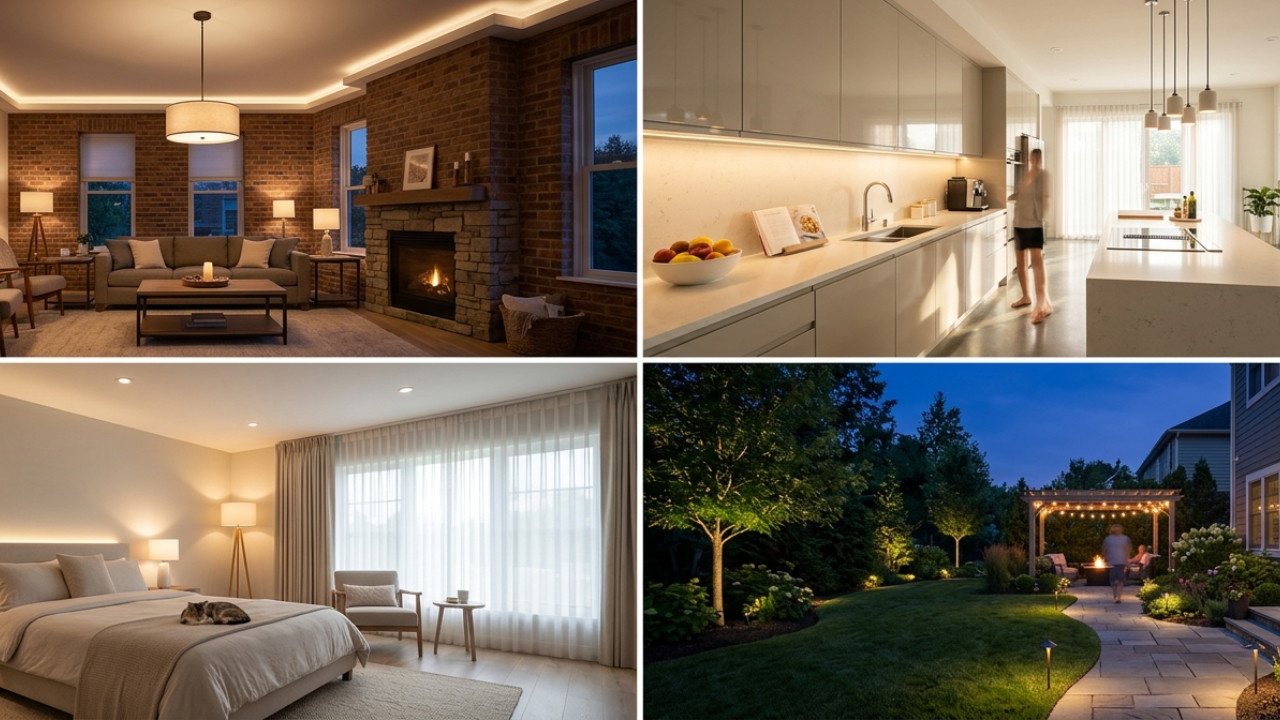 Lighting Design Tips for Homes: A Simple Guide to Better Living Spaces ...